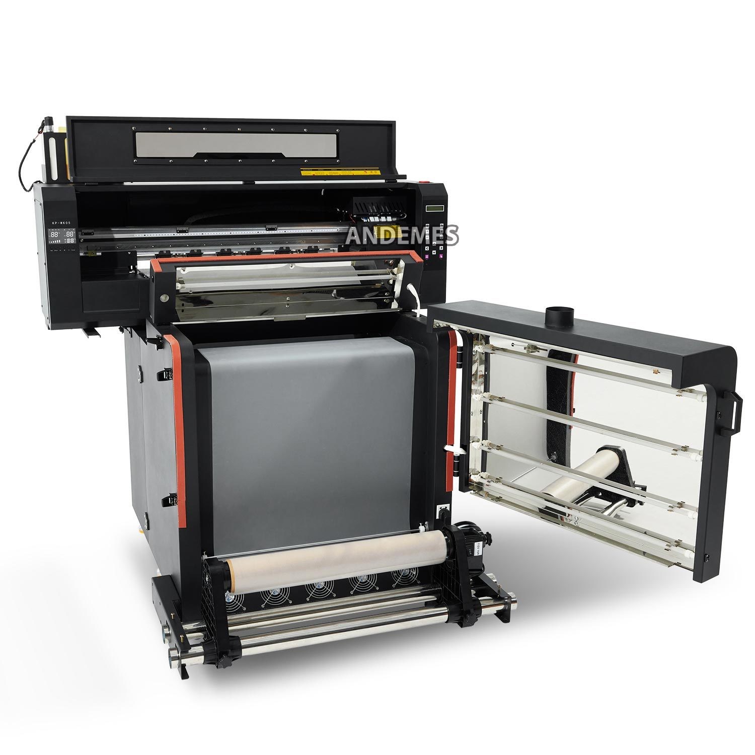 Andemes DTF Printer 2 Heads I3200 A1 Size 24-inch Width with Vertical ...