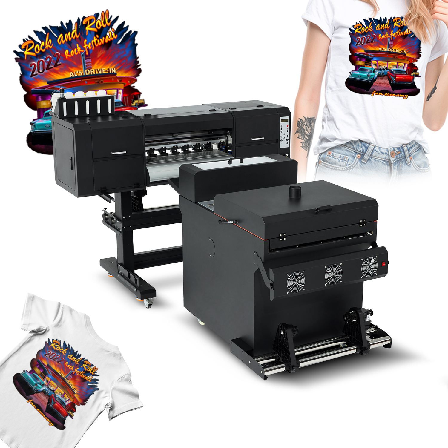 24 Inch DTF Printer with i3200 Print Head and 220V/110V Voltage for ...